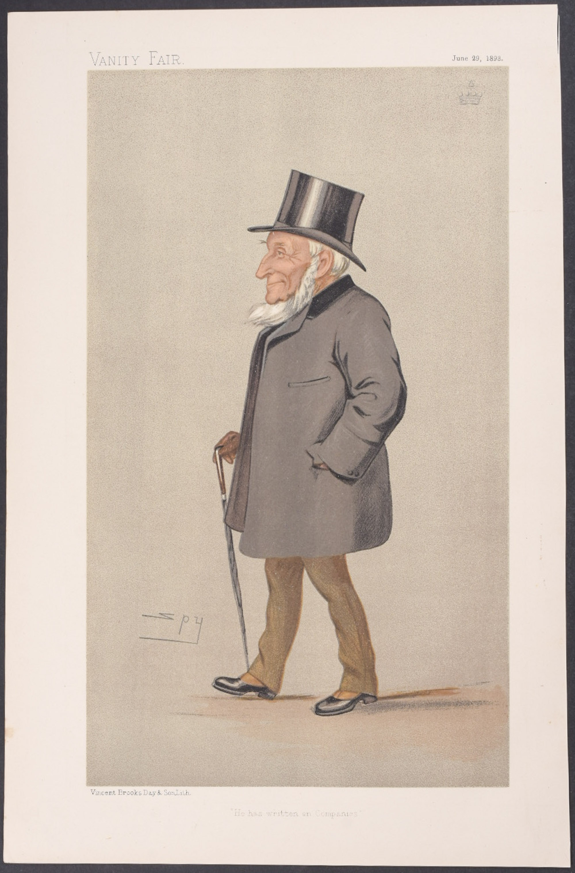 Lord Thring by Thomas Gibson Bowles: (1893) Art / Print / Poster ...