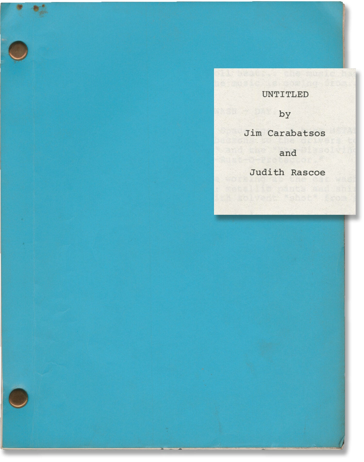 No Mercy (Original screenplay for the 1986 film) de Richard Pearce ...