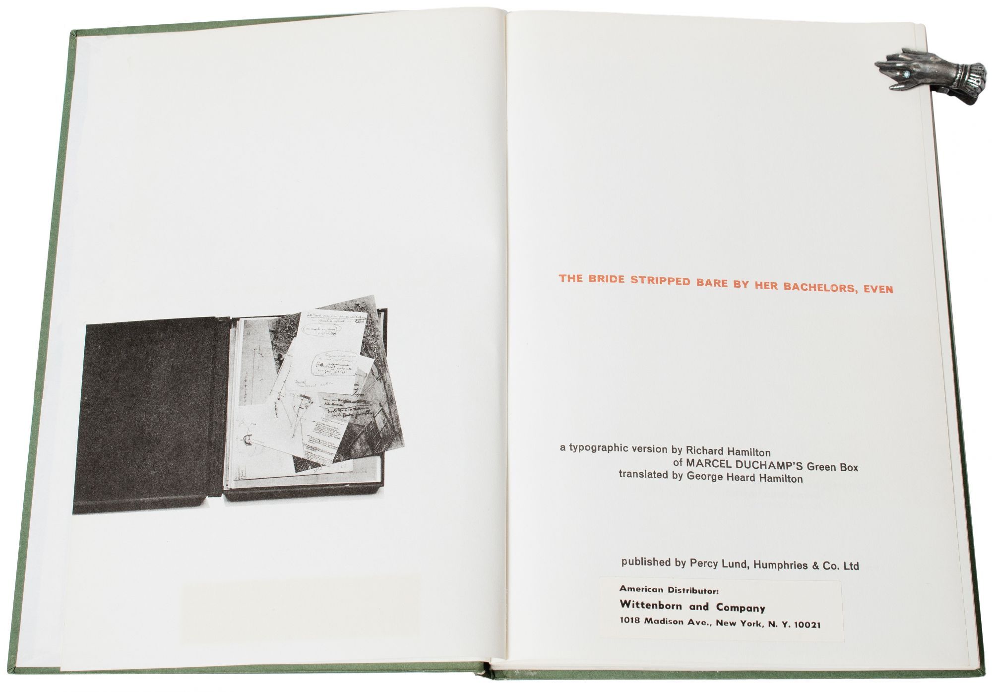 The Bride Stripped Bare by her Bachelors, Even. A Typographic Version ...