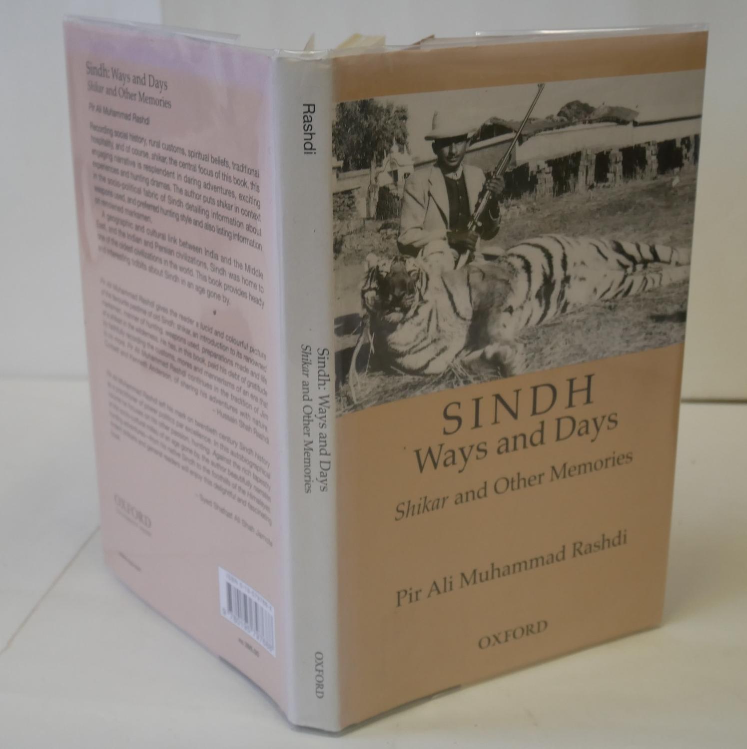 Sindh Ways and Days Shikar and Other Memories by RASHDI Pir Ali ...