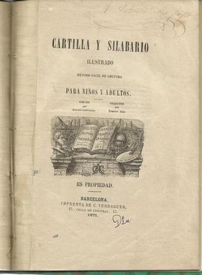 Cartilla y silabario ilustrado, método facil de lectura para niños y ...
