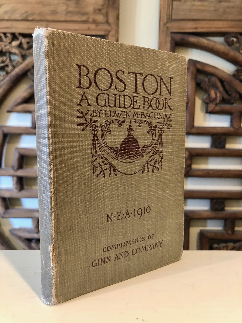 Boston A Guide Book NEA Edition by BACON, Edwin M.: Good + Hardcover ...