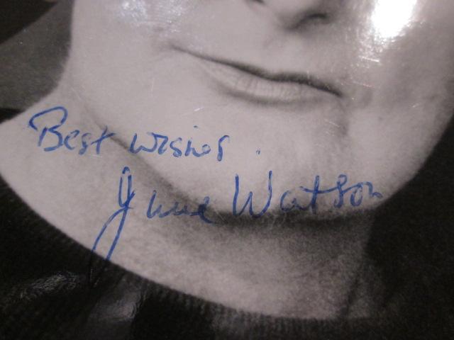 Original Autograph June Watson (*1935) british actress /// Autogramm ...