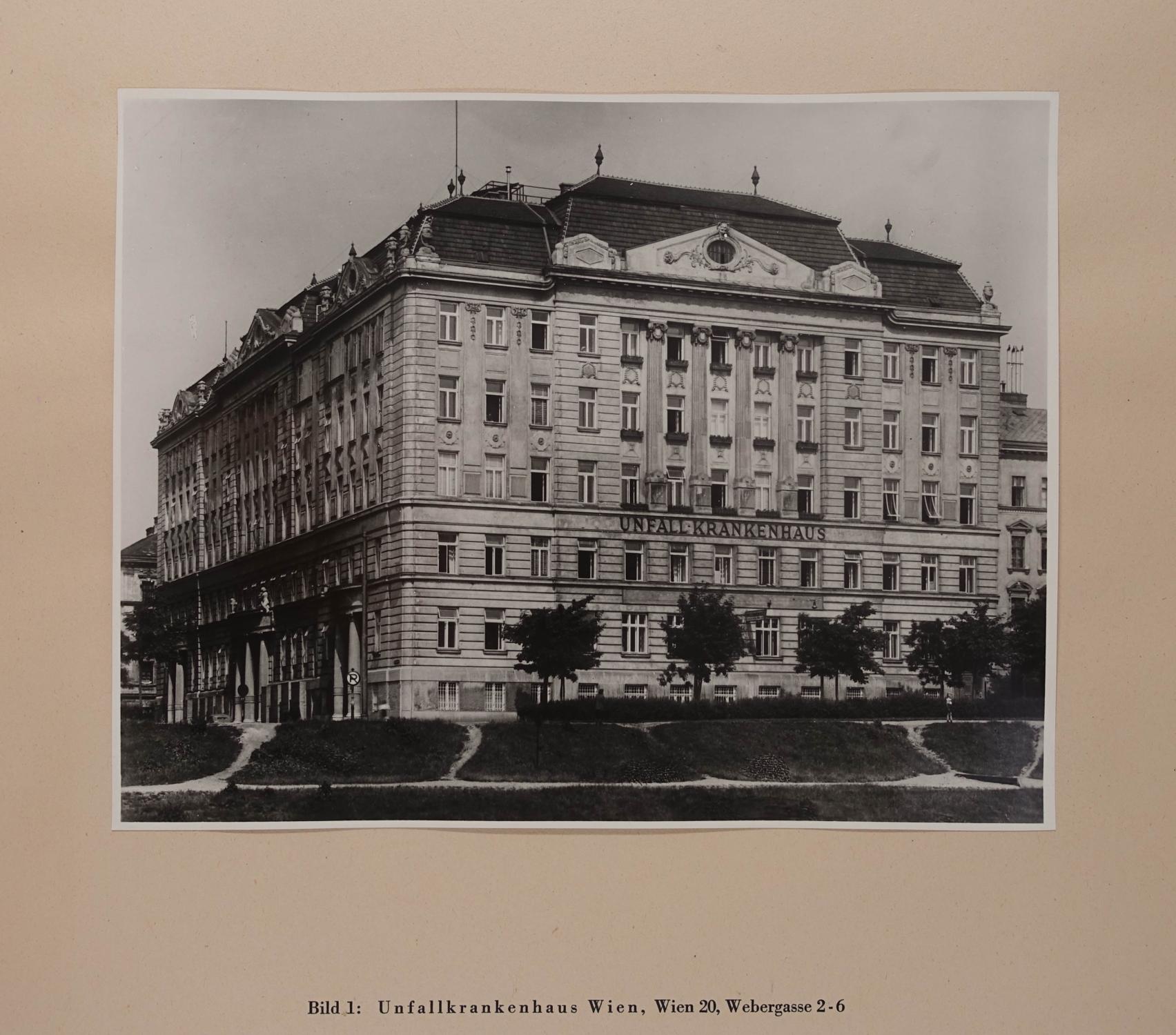 Das Unfallkrankenhaus. Ein Bericht über seine Neugestaltung in den ...