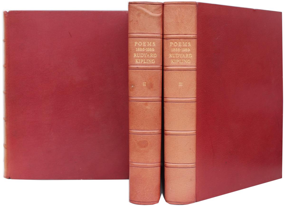 Poems 1886 - 1929. by KIPLING, Rudyard: Signed by Author(s) | Michael S ...