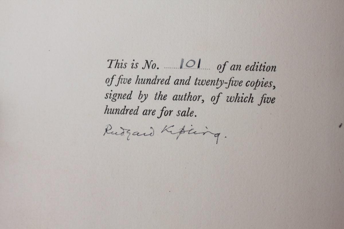 Poems 1886 - 1929. by KIPLING, Rudyard: Signed by Author(s) | Michael S ...