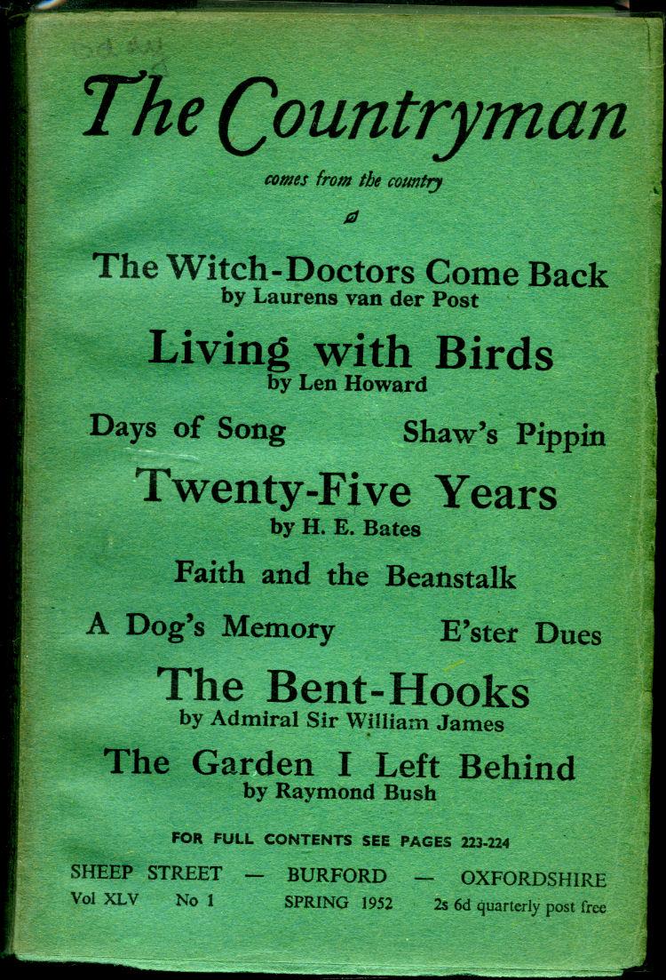 The Countryman: A Quarterly Non-Party Review and Miscellany of Rural ...