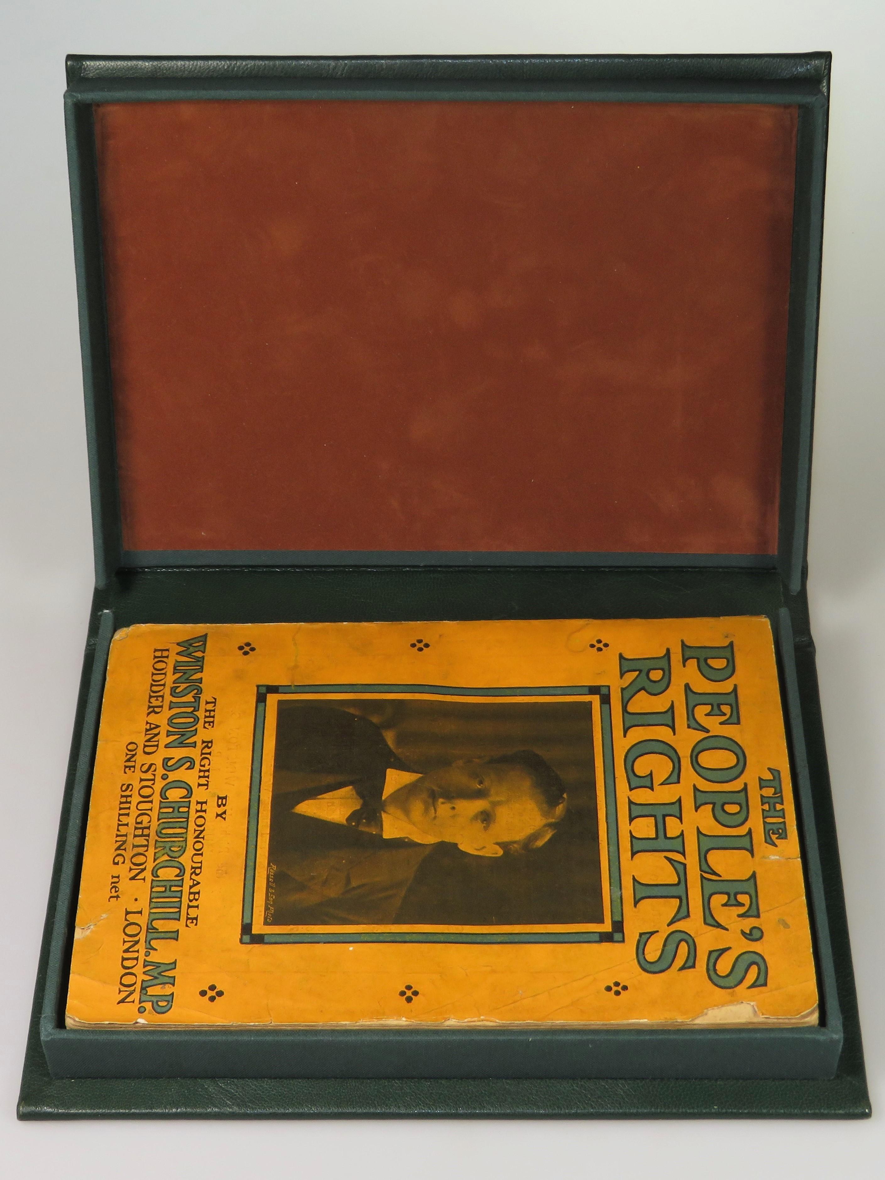 The People's Rights Housed in a morocco Solander case by Winston S ...