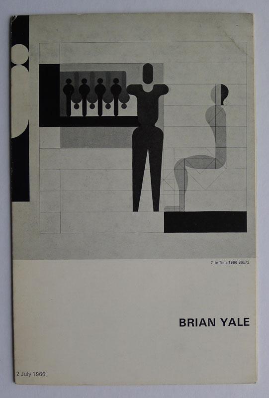 Brian Yale. Figurations in 2 & 3 Dimensions. Axiom Gallery, 2 June-2 ...