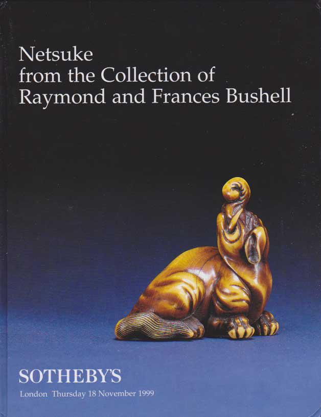 Netsuke from the Collection of Raymond & Francis Bushell by Sotheby's ...