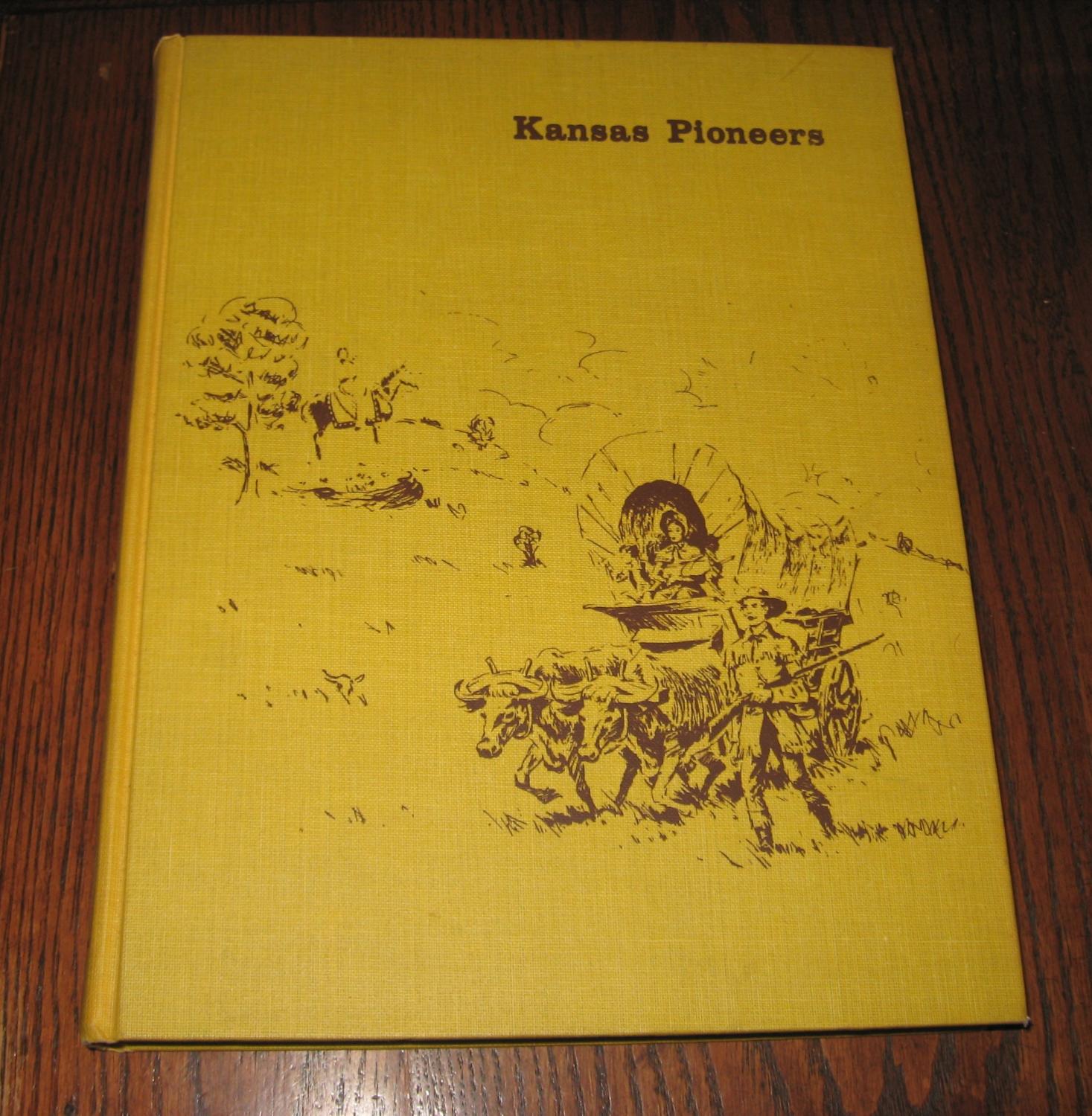 Kansas Pioneers Vol. 1 by Topeka Genealogical Society: Good Hardcover ...