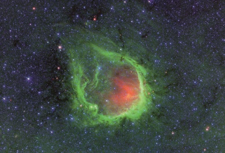 RCW 120 Star MilkyWay Scorpius Constellation White Stellar Winds ...