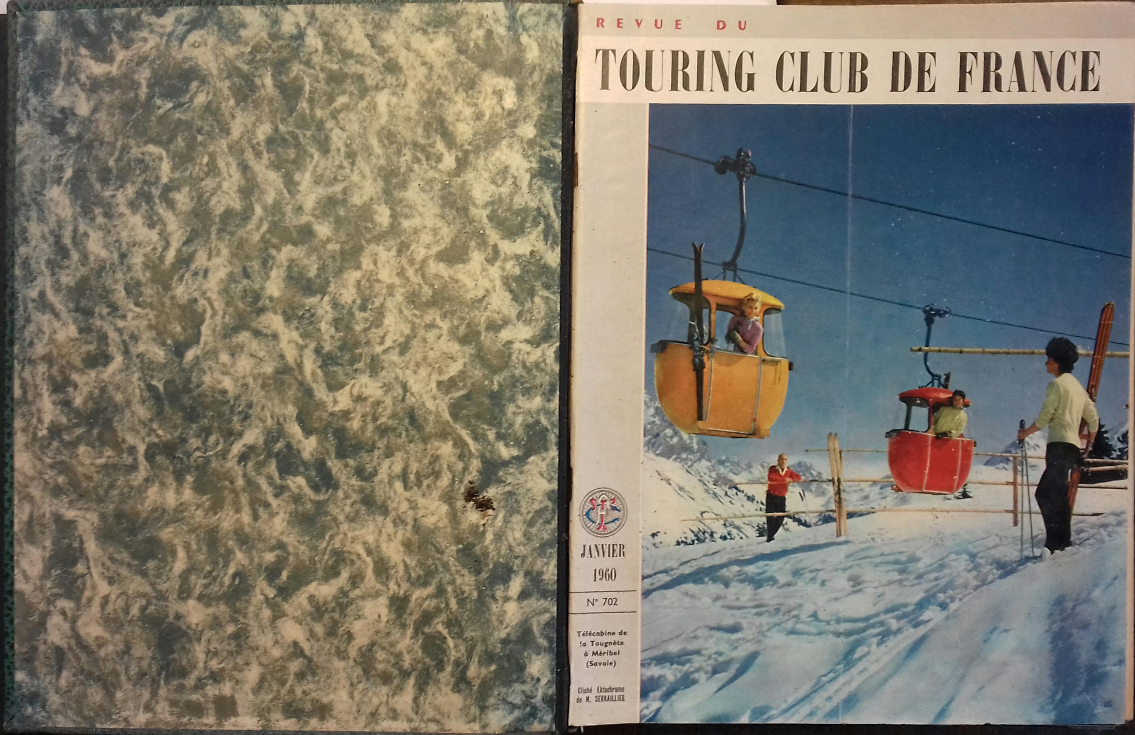 Revue du Touring club de France 1960. Numéros 702 à 712. by REVUE DU ...