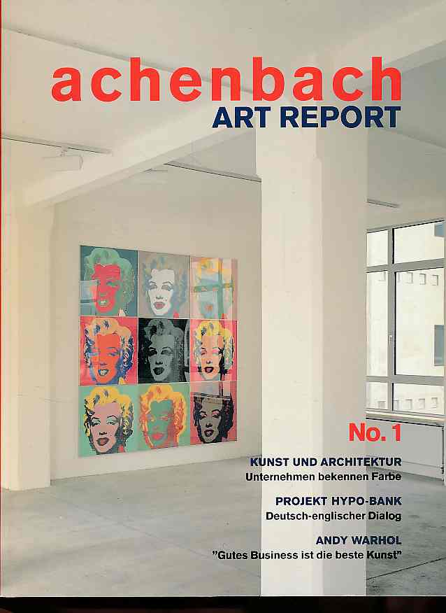 achenbach Art Report No. 1. von Achenbach, Helge (Hg.):: Gut (1990 ...