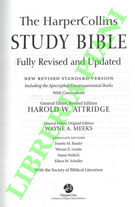 The HarperCollins Study Bible. Fully Revised and Updated. von ATTRIDGE ...