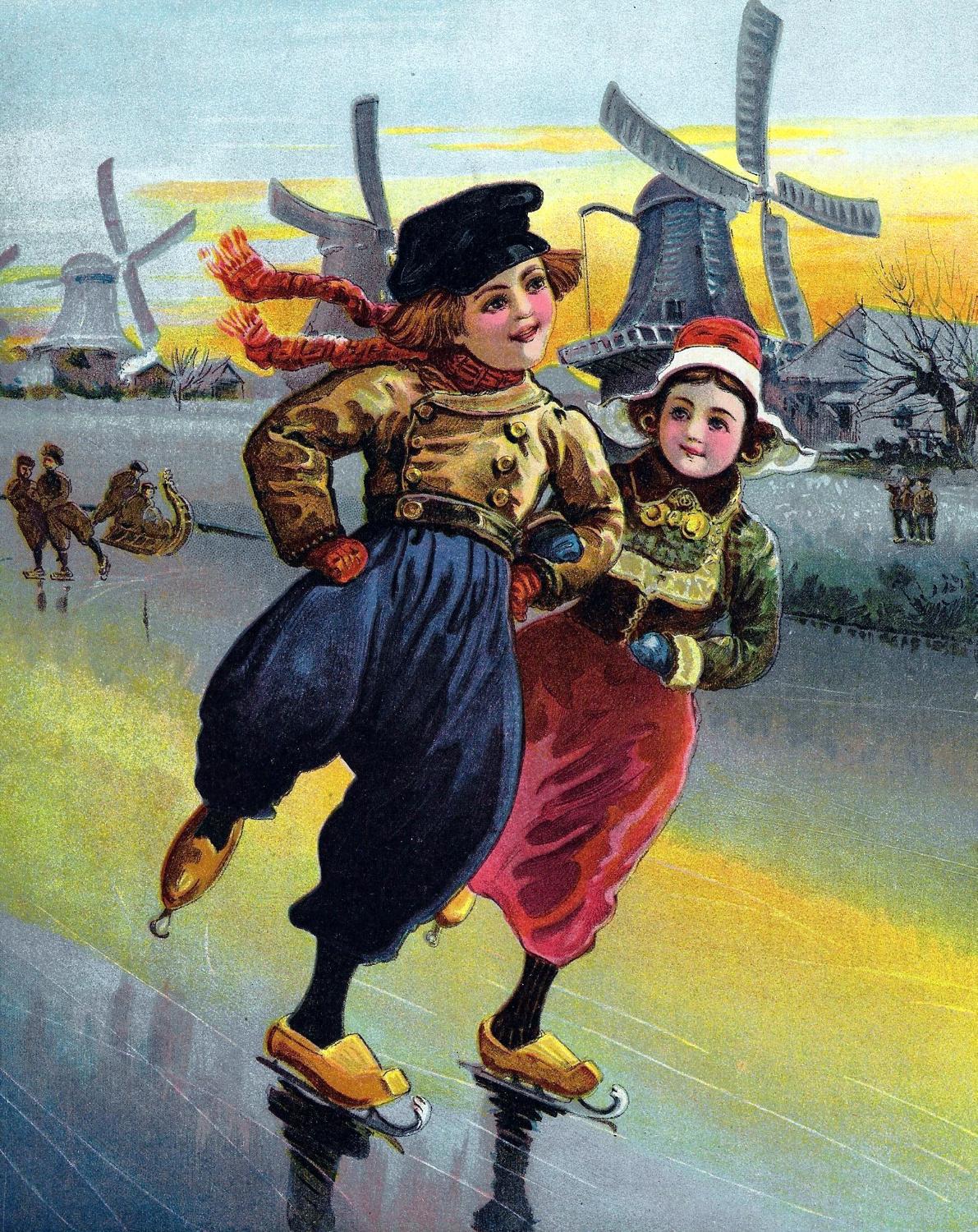 Hans Brinker Picture Book (Hans Brinker and the Silver Skates) by Dodge ...