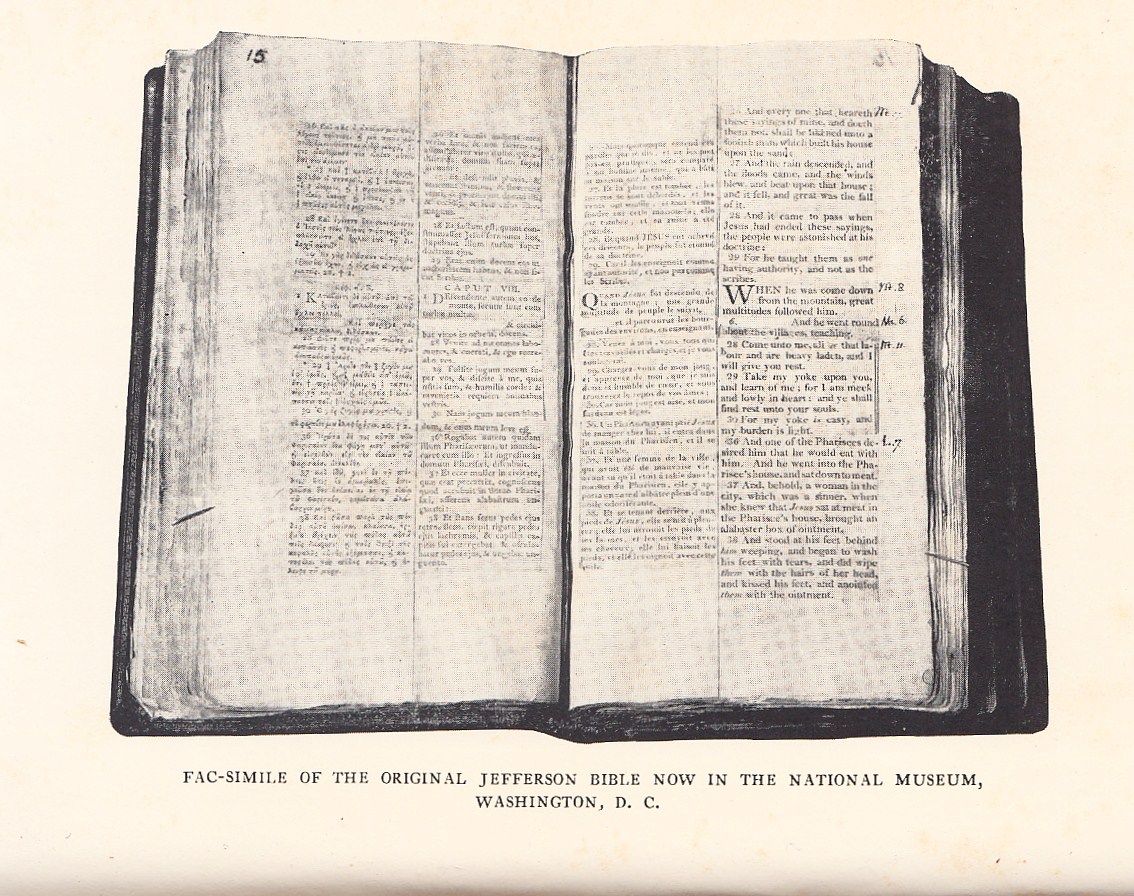 The Thomas Jefferson Bible by Jefferson, Thomas; Jackson, Henry E ...