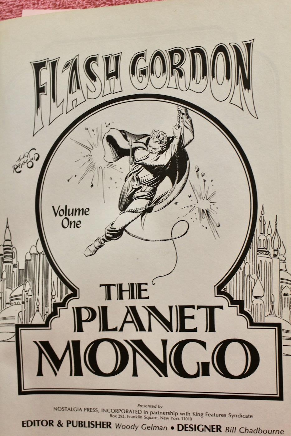 FLASH GORDON VOLUME ONE IN THE PLANET MONGO by Raymond, Alex / GELMAN ...
