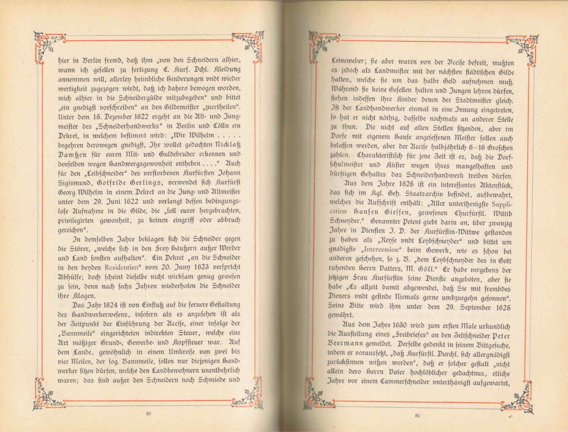 Sechshundert Jahre Geschichte der Berliner Schneidergilde und ihrer ...