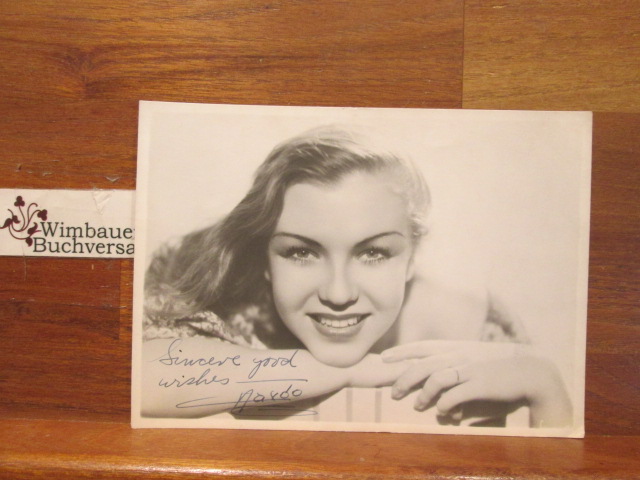 Original Autograph Margo Albert 1917-1985 mexican actress /// Autogramm ...