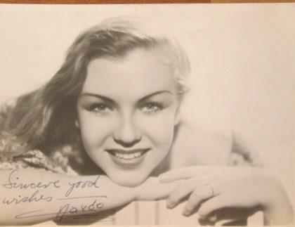 Original Autograph Margo Albert 1917-1985 mexican actress /// Autogramm ...