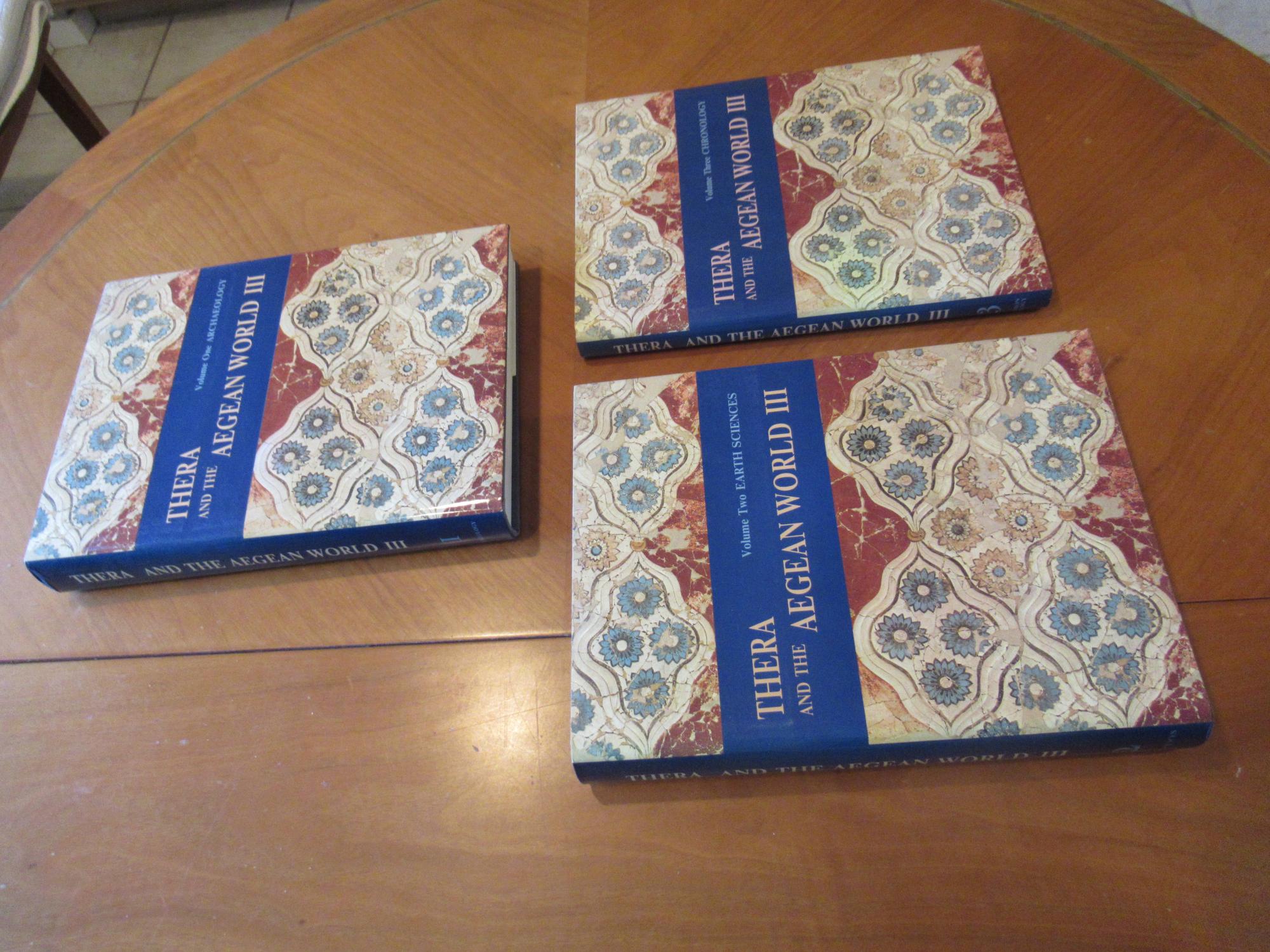 Thera & / And The Aegean World . Volume One: Archaeology. Volume Ii ...