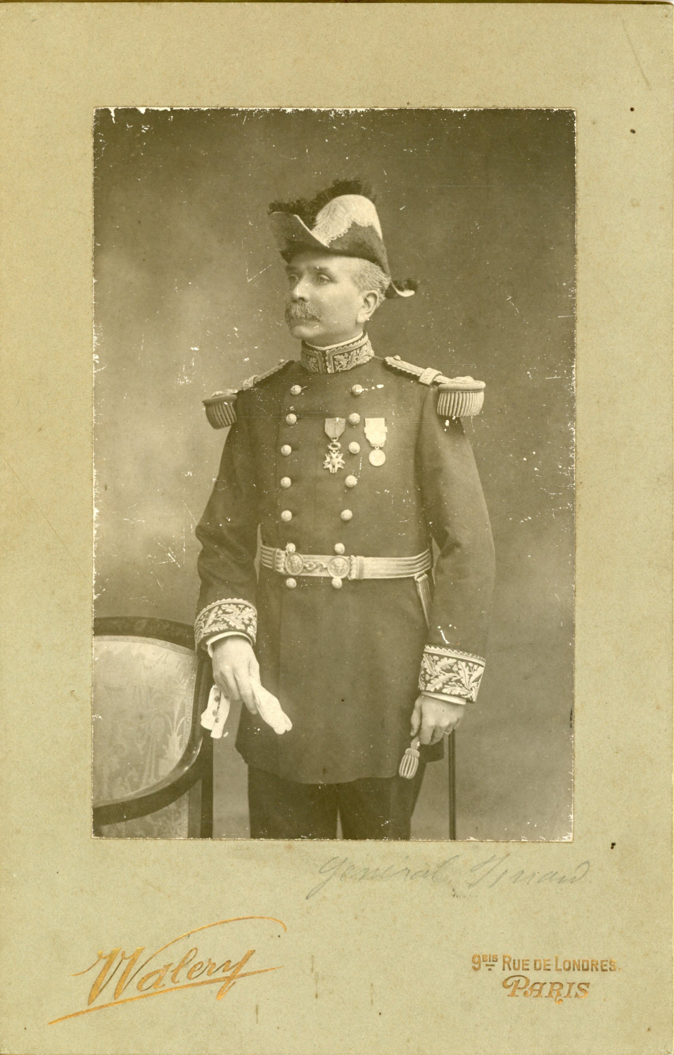 Général français, à identifier by Photographie originale / Original ...