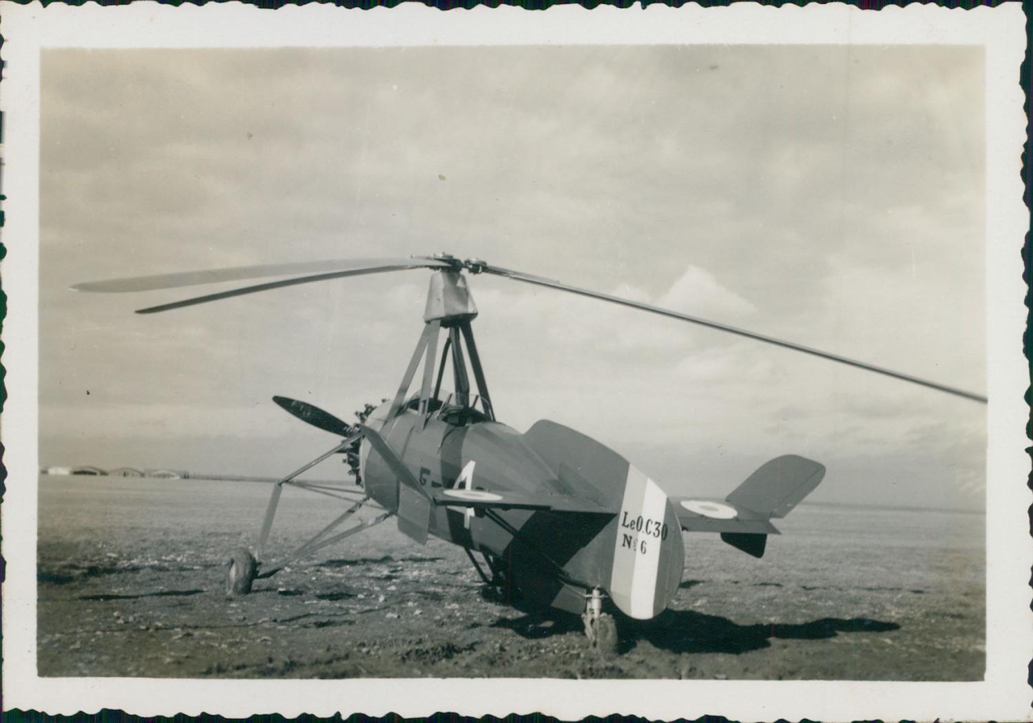 Aviation, autogyro, ca.1930, vintage silver print by Photographie ...