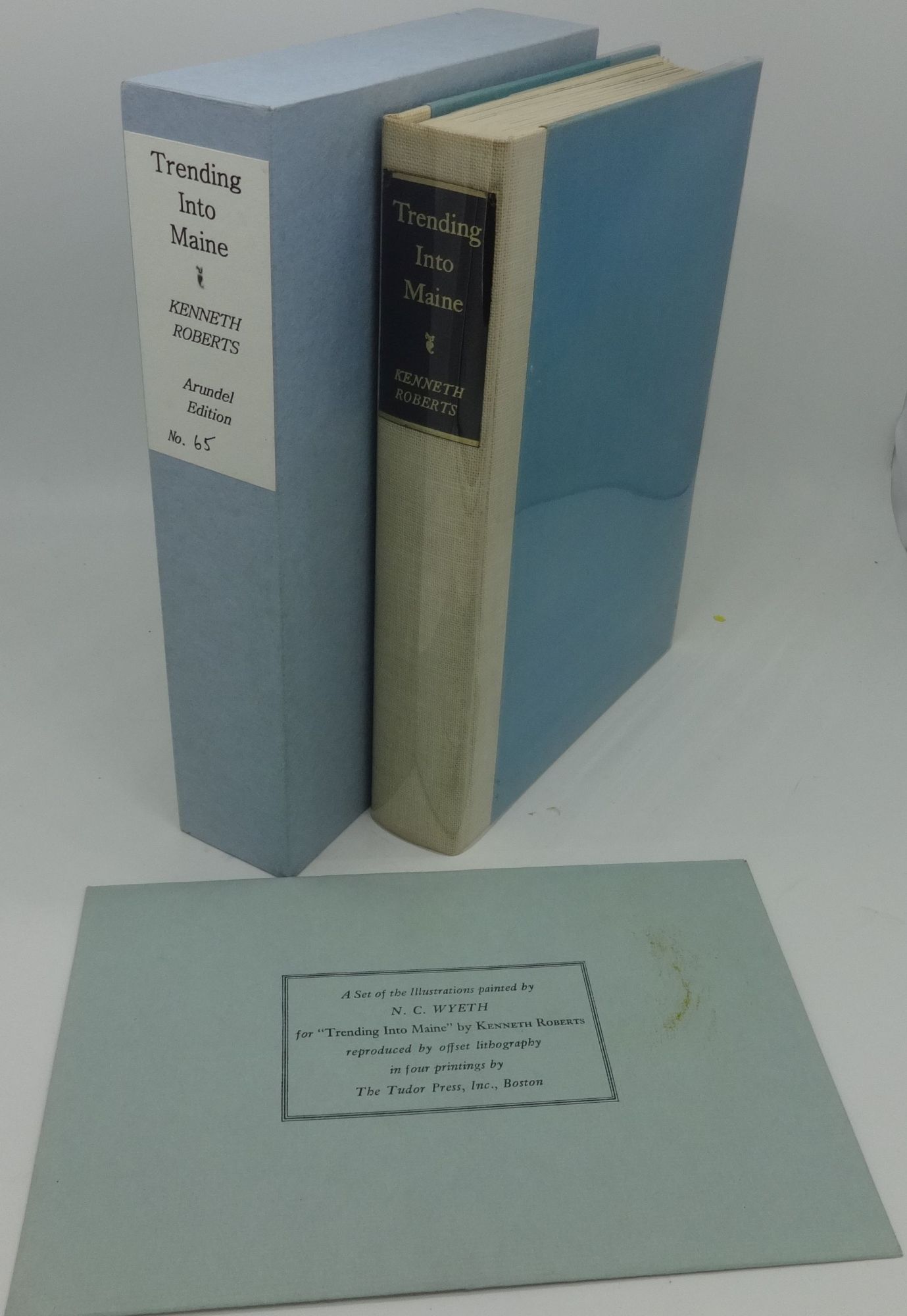 TRENDING INTO MAINE (SIGNED LIMITED EDITION by Roberts, Kenneth: Fine ...