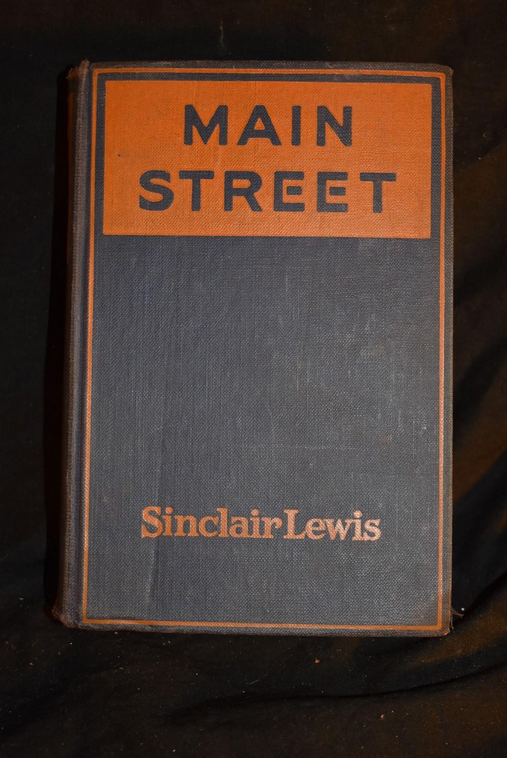 Main Street by Sinclair Lewis: (1920) First Edition. | History Bound LLC