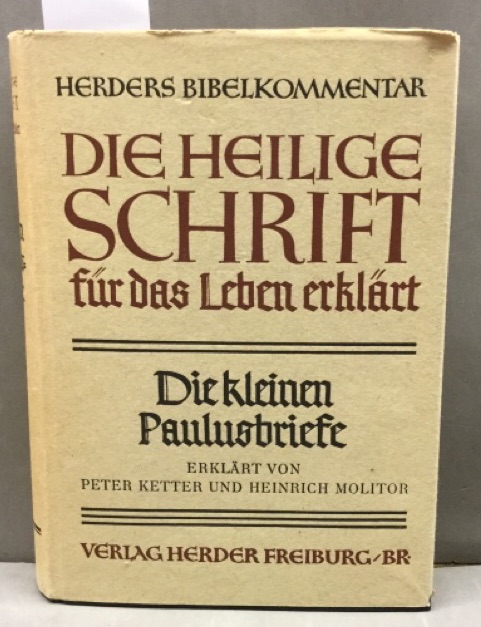 Herders Bibelkommentar - Die Heilige Schrift für das Leben erklärt Band ... Herders Bibelkommentar - Die Heilige Schrift für das Leben erklärt Band ...
