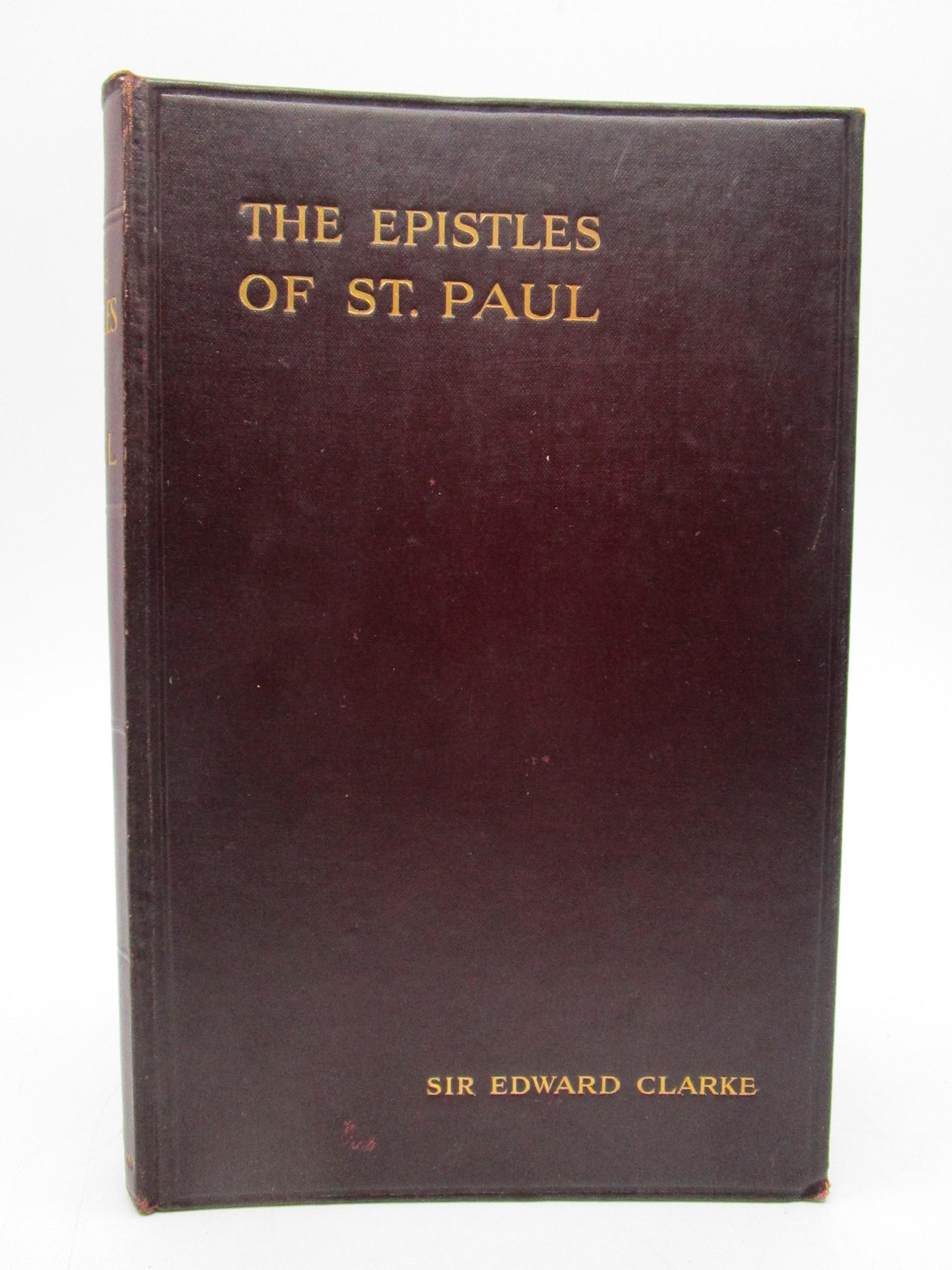 The Epistles of St. Paul - The Authorized Version Amended by the ...