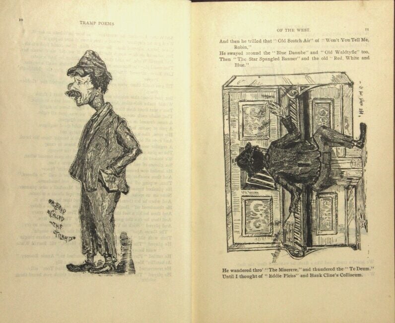 Tramp poems of the West by DeVere, William: (1891) | Rulon-Miller Books ...