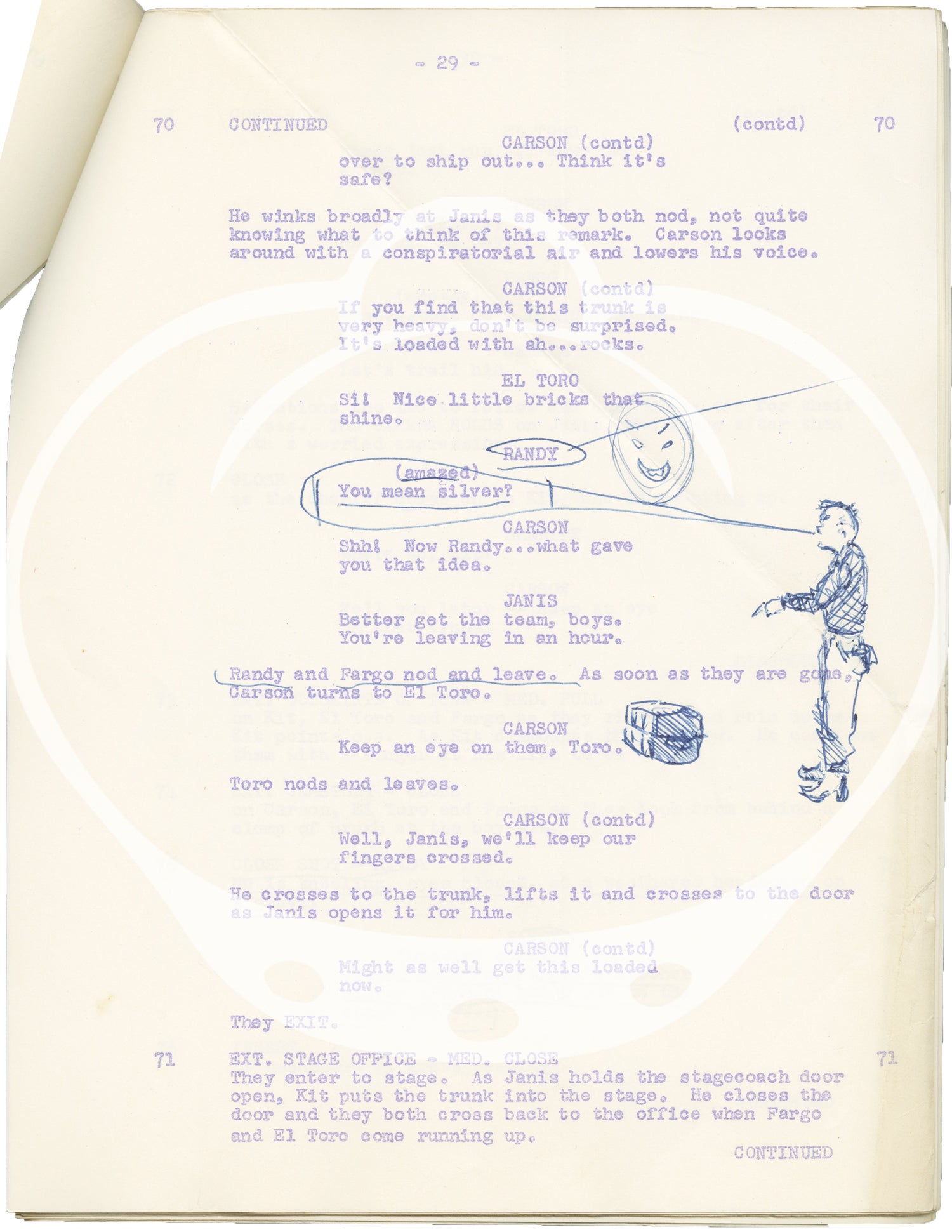 The Adventures of Kit Carson: Overland Stage (Original screenplay for ...