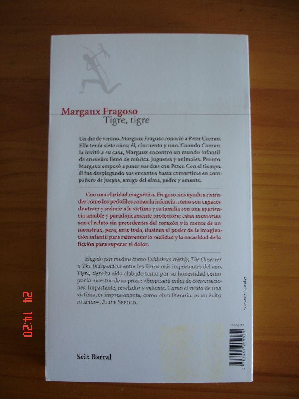 Tigre, tigre. by Margaux Fragoso.: Muy buen estado. Rústica editorial ...