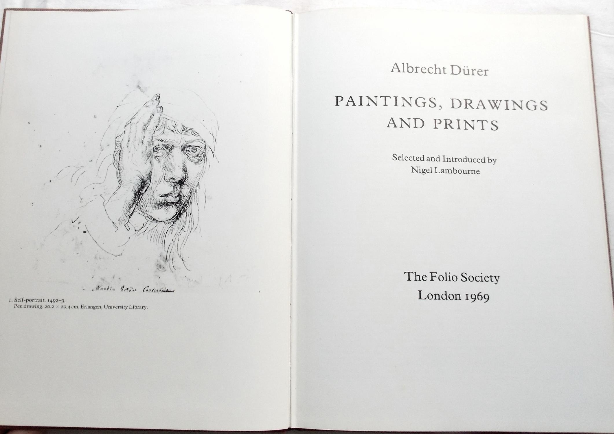 Durer: Paintings, Drawings and Prints by Lambourne, Nigel: Fine Hard ...