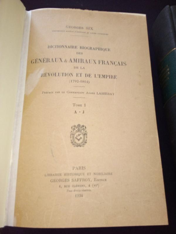 Dictionnaire Biographique des Généraux et Amiraux Français de la ...