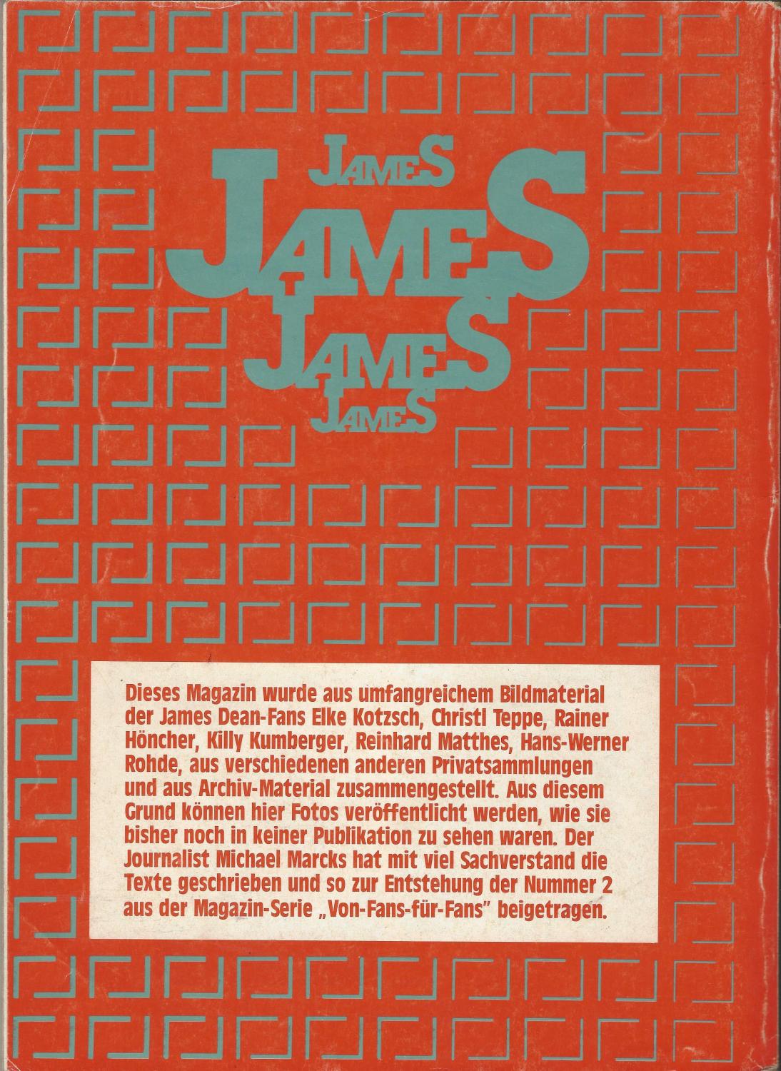 James Dean Rebell und Idol (Von Fans Fur Fans Nr. 2) [James Dean: Rebel ...