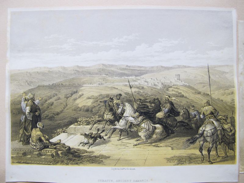 Sebaste, Ancient Samaria (Israel) by ROBERTS, David - Egipto y Tierra ...