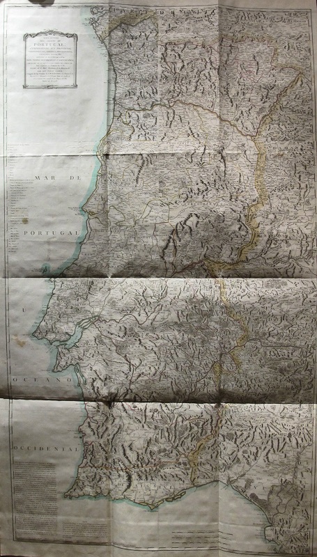 Mapa General del Reyno de Portugal by LOPEZ de Vargas Machuca, Tomás ...