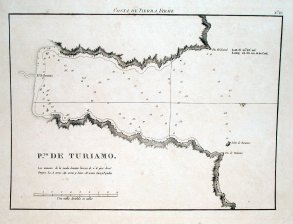 Pto. De Turiamo by Dirección Hidrográfica: (1818) Art / Print / Poster ...