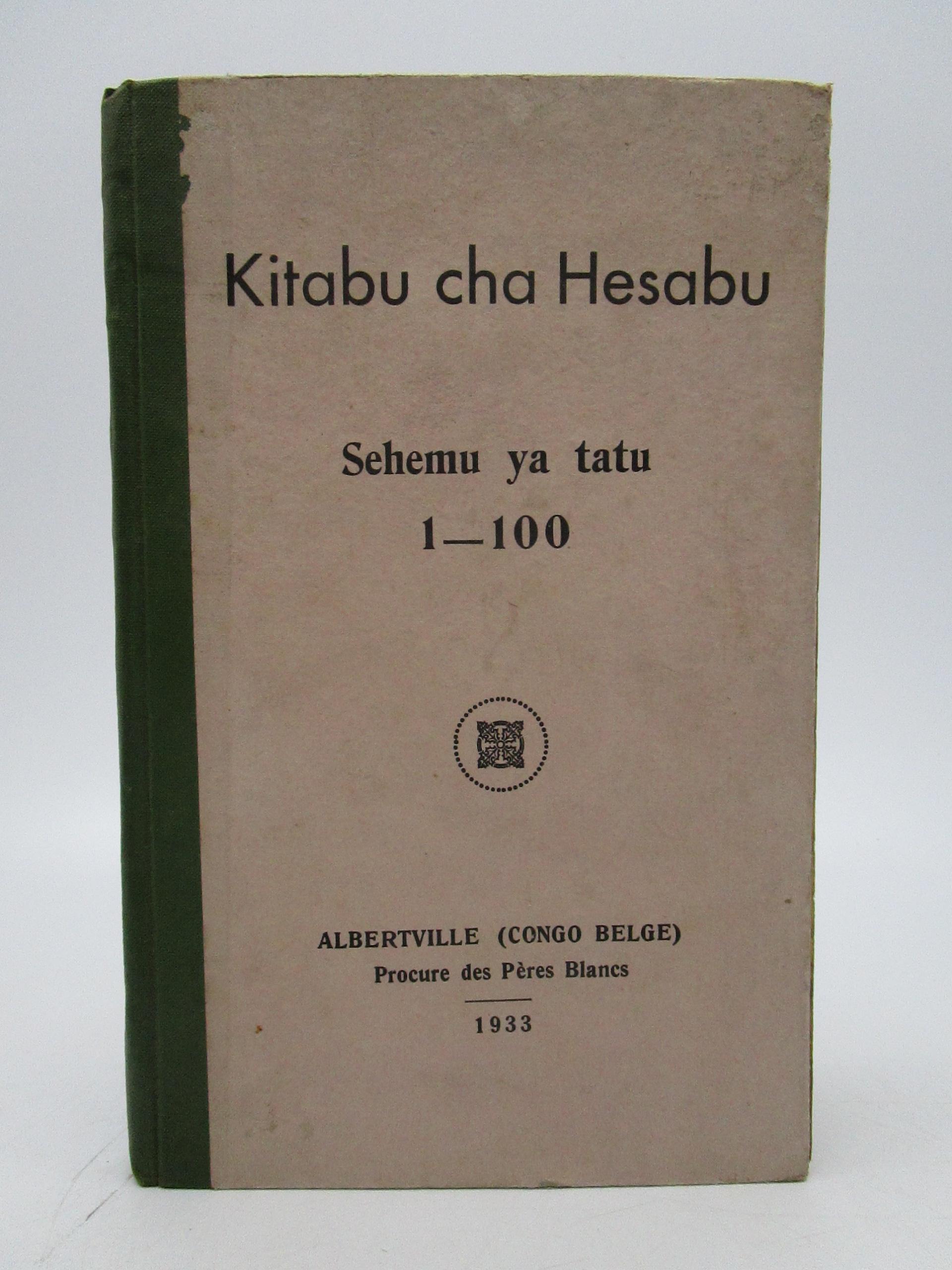 Kitabu cha Hesabu (Kitabu cha mwalimu) - Sehemu ya tatu 1-100 by ...