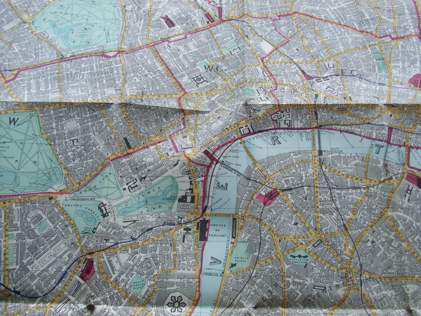 Distance Map of London with the Recent Improvements by Reynolds James ...