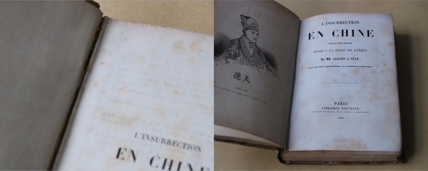 L'insurrection en Chine Depuis Son Origine Jusqu'a la Prise de Nankin ...