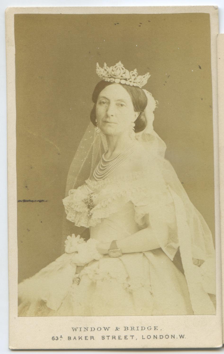Carte-de-visite photograph of Elizabeth of Wellesley (1820-1904 ...