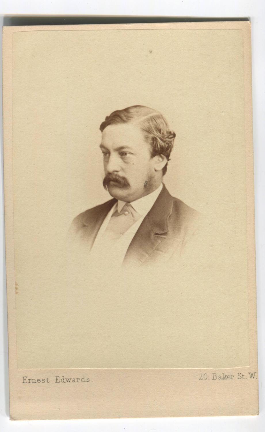 Carte-de-visite photograph of William Molyneux (1835-1897): Photograph ...