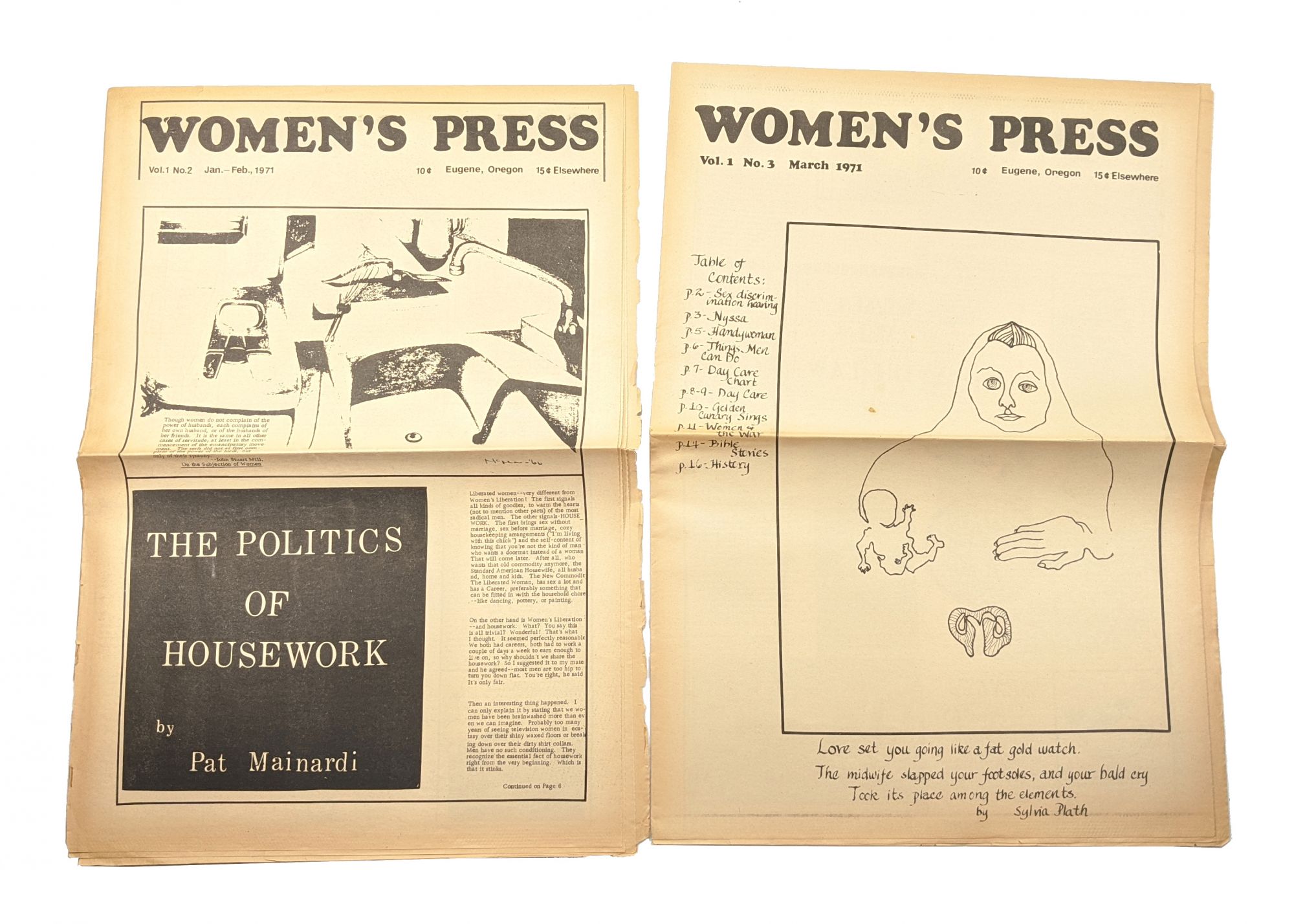 Women's Press: A Women's News Journal (14 issues): Very Good (1972 ...