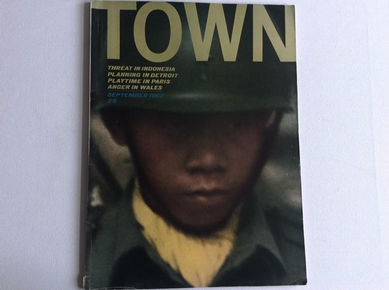 TOWN MAGAZINE SEPTEMBER 1963: (1963) 1st Edition Magazine / Periodical ...