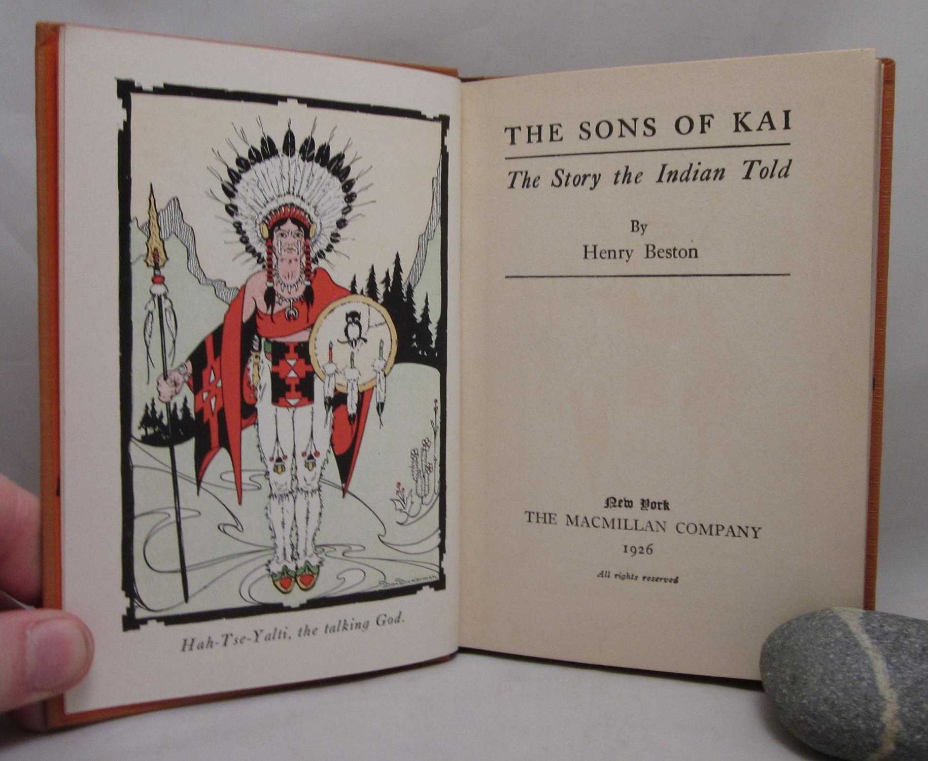 The Sons of Kai: The Story the Indian Told by Henry Beston: Near Fine ...