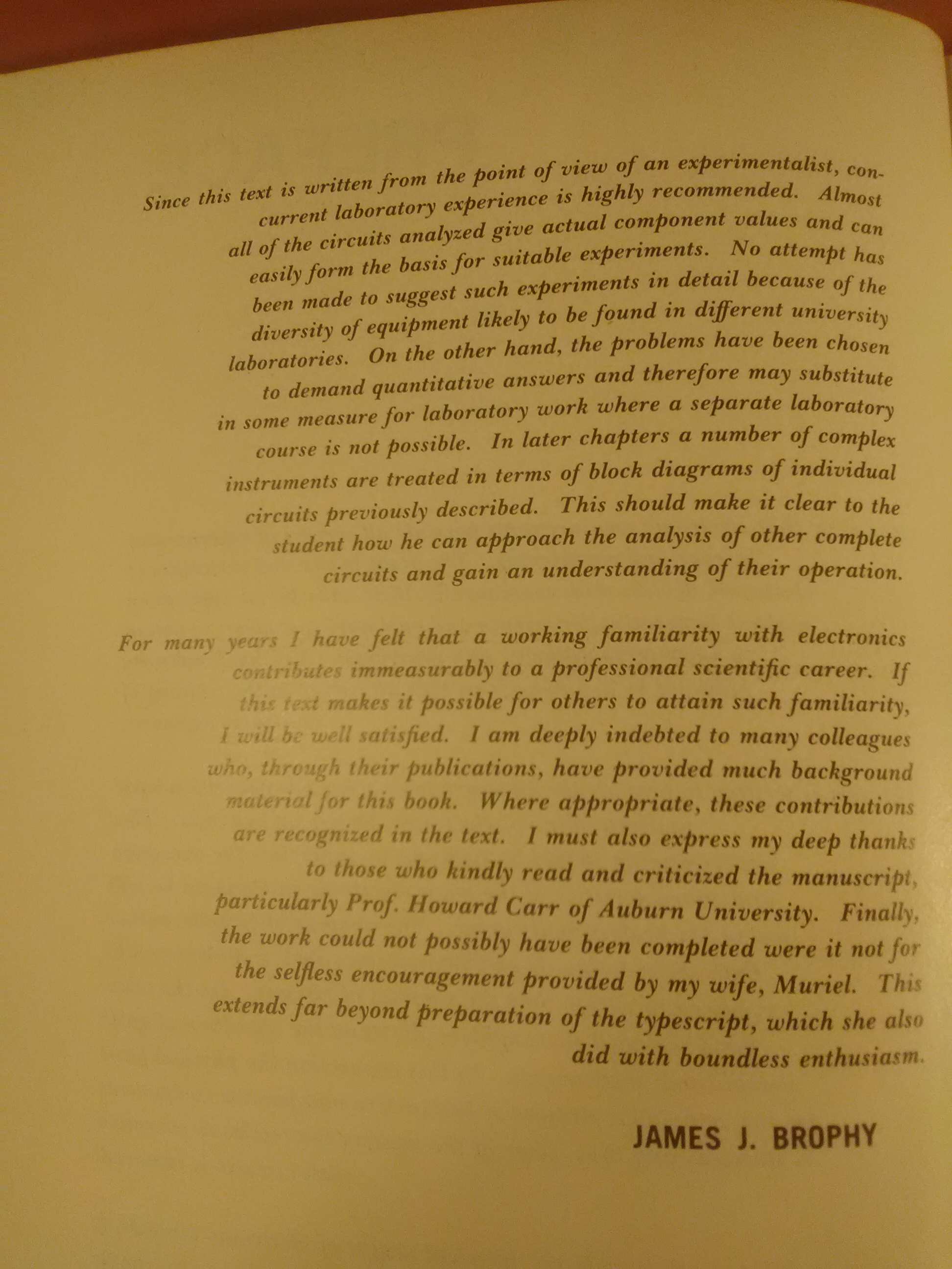 Basic Electronics for Scientists by Brophy, James J.: Good Soft cover (1966) | Imaginal Books
